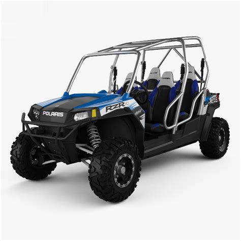 Polaris Rzr 4 3d Model Turbosquid 1452592