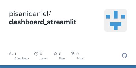 Github Pisanidanieldashboardstreamlit