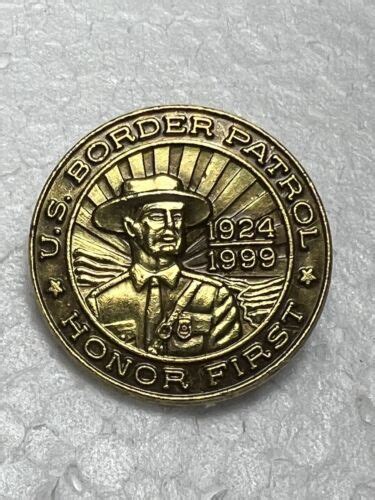 United States Border Patrol 1924 1999 Honor First Lapel Pin Police 4563863144