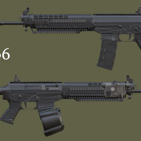 SIG556 Replace Modular V1 0 GTA 5 Mod