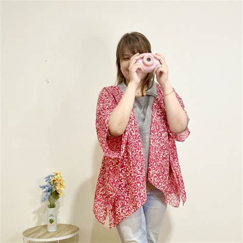 Jual Outer Batik Modern Cardigan Oleh Oleh Khas Indonesia Outer
