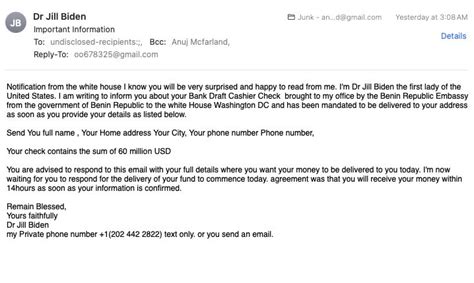 I Have Received My Share Of These Emails But This Was A First 😂 Anuj