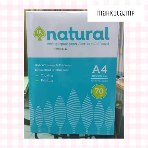 กระดาษ Hvs A4 70gsm กระดาษพิมพ์ลาย ขนาด A4 กระดาษถ่ายเอกสาร ขนาด A4 Shopee Thailand