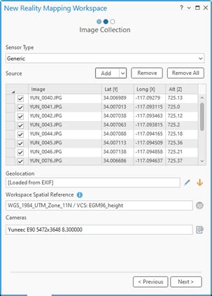 Create A Reality Mapping Workspace From Data Stored In The CloudArcGIS Pro Documentation