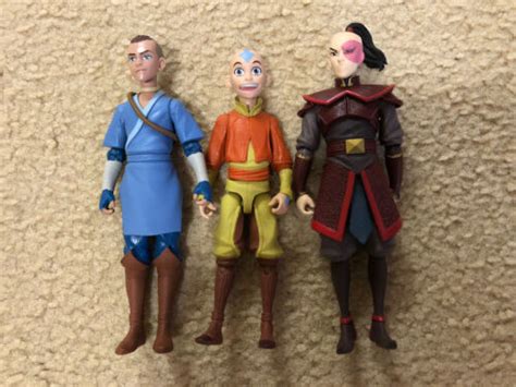 Avatar The Last Airbender Aang Sokka Zuko 5 Inch Action Figure Lot Mcfarlane 4646817127