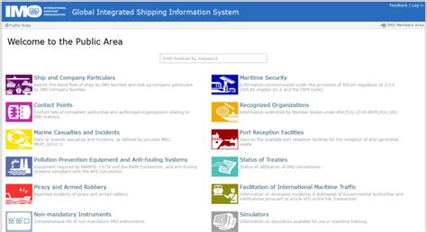 Imo Global Integrated Shipping Information System Gisis
