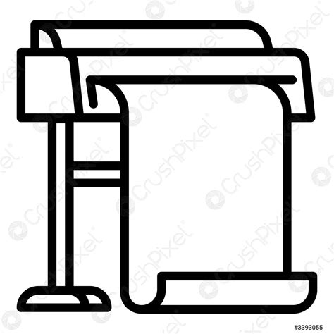 Plotter Vector Clipart