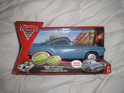 Finn Mcmissile Cars 2 Disney Pixar Secret Spy Attack New In Box Talks