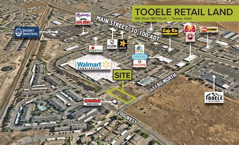 1180 N 200 W Tooele Ut 84074 Tooele Gateway Comm Sub Retail Pad