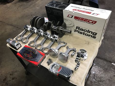 Ls1 Ls3 Ls6 Lm7 Stroker Kit 383 4 000 4340 Crank Wiseco Dish 4340 H Beam 58x