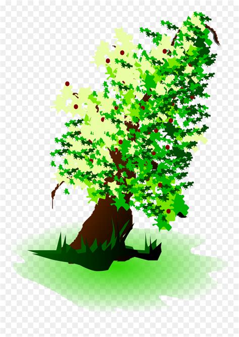 Tree Painting Vector Design HD Png Download Vhv