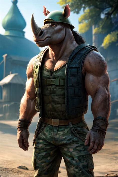 Tmnt Rocksteady By Lmclass20 On Deviantart