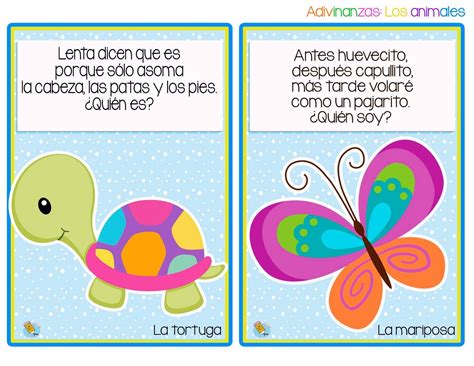 Adivinanzas De Animales Educational Images Picstank