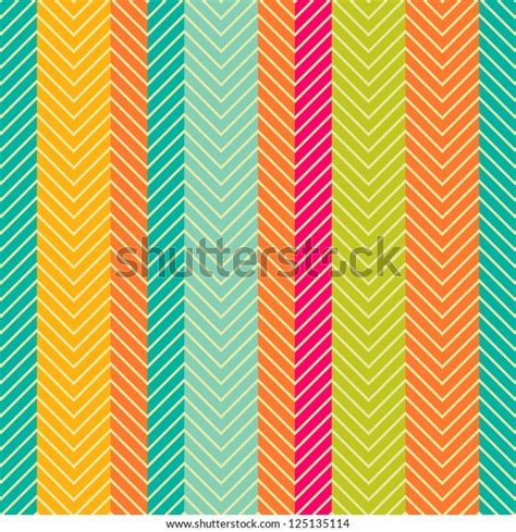 Retro Abstract Herring Bone Seamless Pattern Stock Vector Royalty Free Shutterstock