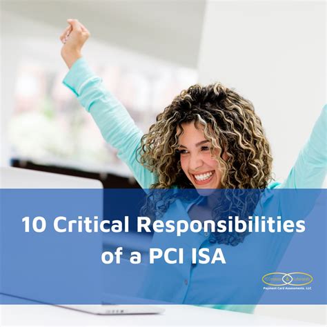 10 Critical Responsibilities Of A PCI ISA Payment Card Assessments