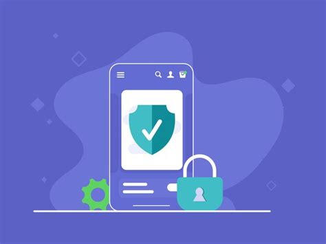 Premium Vector Safe Data Concept Flat Design