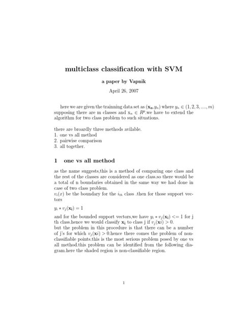 Report 2 Pdf Support Vector Machine Machine Learning