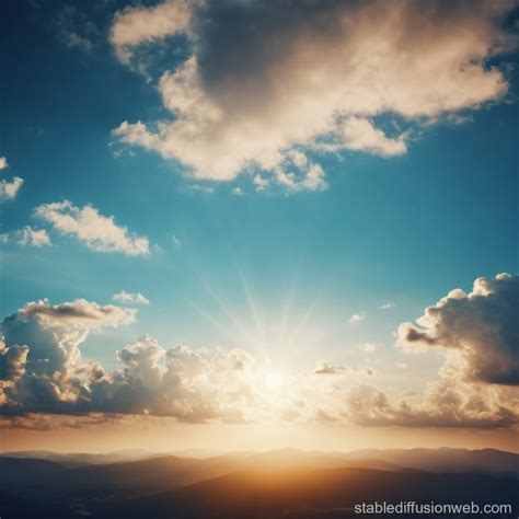 Summer Sky Unity Skybox Stable Diffusion Online
