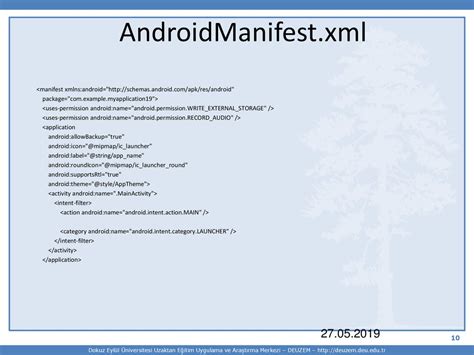 Blp 4216 Mobİl Uygulama GelİŞtİrme 2 Ppt Download