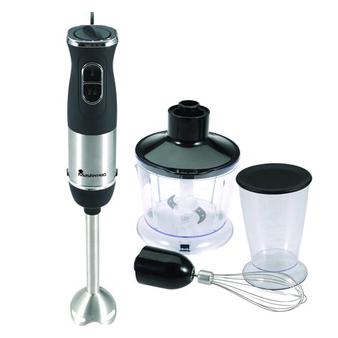 Mixeur à Main MASTERPRO 400W Mixeur 3 en 1 Coupes et tiges | Leroy Merlin