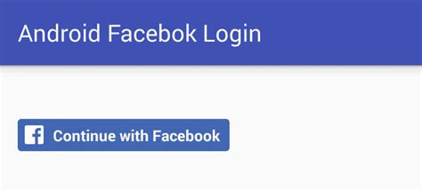 Login With Facebook In Android App Tutorial And Source Code The Code City