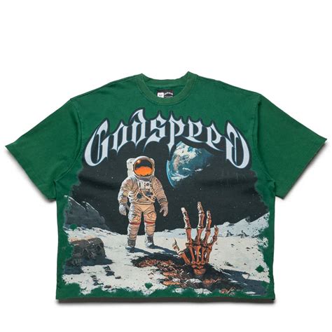 Godspeed First Landing Emerald Green T Shirt
