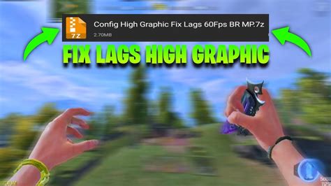 HIGH GRAPHIC CONFIG IN COD MOBILE FIX LAGS 60FPS BR MP CONFIG CODM