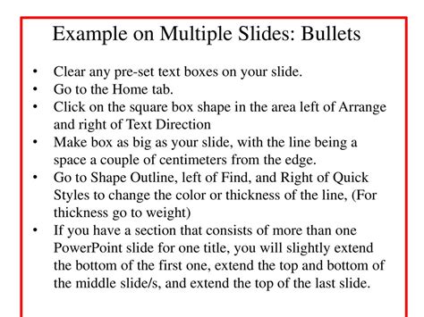 Instructions Clear Any Pre Set Text Boxes On Your Slide Ppt Download