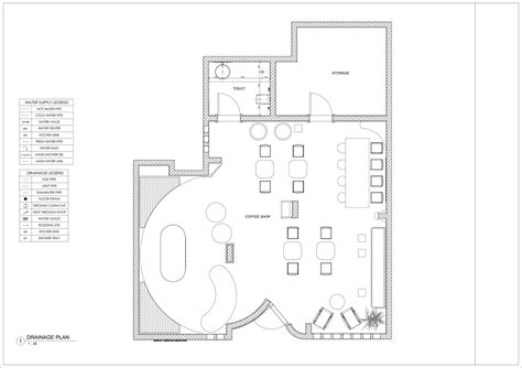 Coffee Shop Technical Drawings Ksa Behance