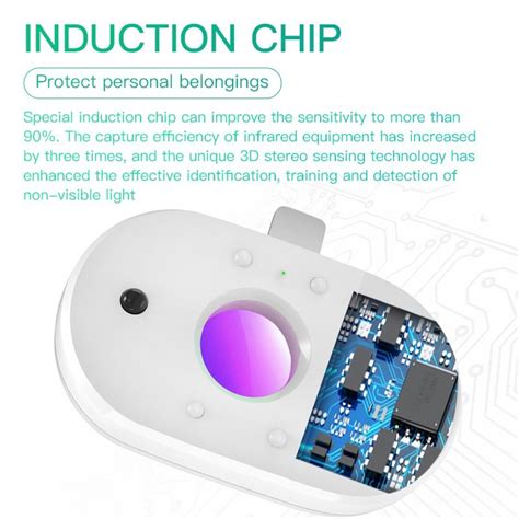 Mobile Phone Infrared Anti Voyeur Camera Detector 8 Pin