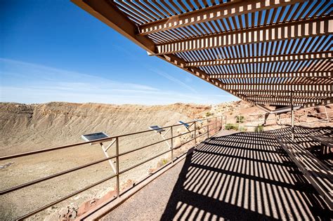 Meteor Crater In Winslow Arizona Route 66 Road Map