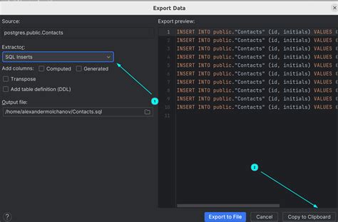 stop quoting when copy paste query result ides support intellij