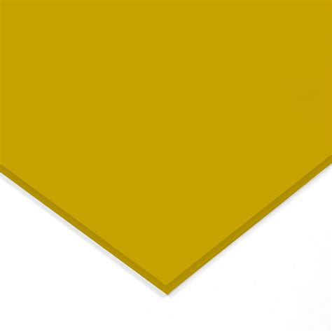 Solid Yellow Perspex Sample Genie Splashbacks