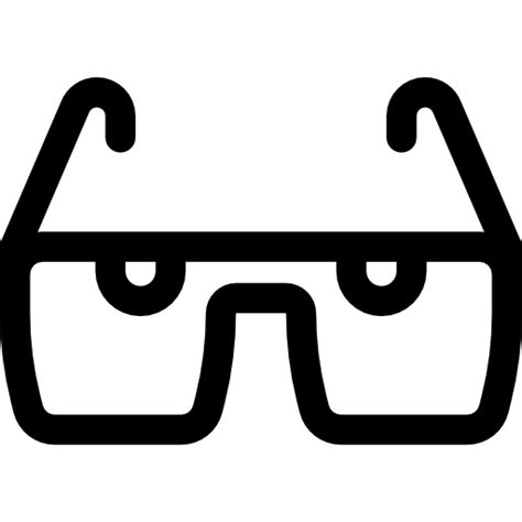 Glasses Basic Rounded Lineal Icon Glasses Basic Rounded Lineal Icon