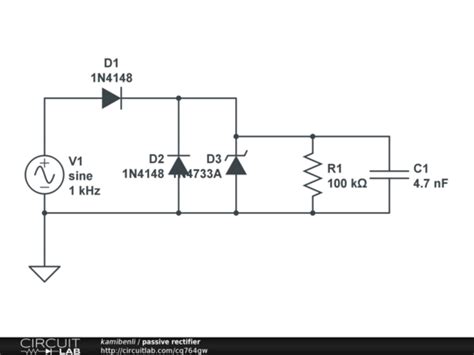 Passive Rectifier Circuitlab