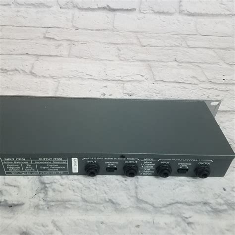 Vintage Aphex 109 Parametric Equalizer With Tubessence Eq Rack