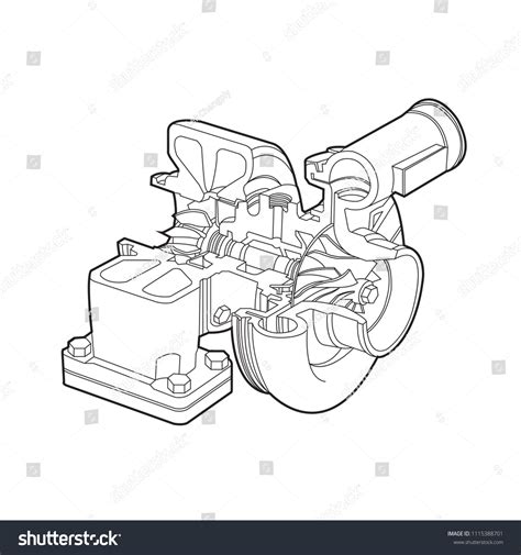 Turbo Outline Drawing At Jeremy Sanchez Blog