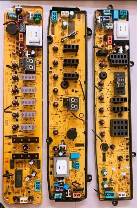 Rectangular Washing Machine Pcb Board Yellow Base At ₹ 3000piece In
