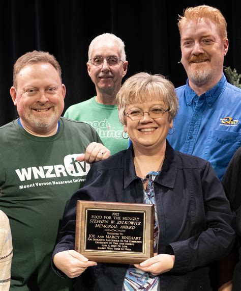 Rineharts Receive Second Stephen W Zelkowitz Memorial Award Mvnu
