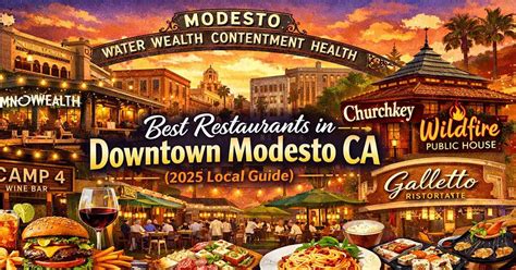 Best Restaurants In Downtown Modesto Ca 2025 Local Guide Perkhit