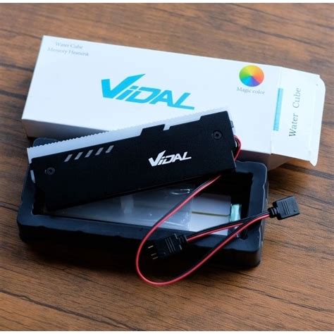 ฮีตซิงค์แรม Heatsink Ram Vidal Argb 3pin5vปรับไฟได้ Shopee Thailand