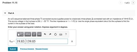 solved problem 11 15 1 of 3 part a an acb sequence balanced