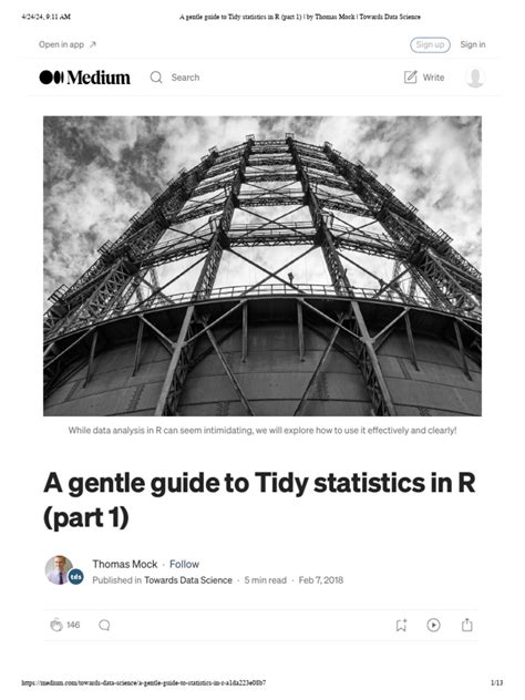a gentle guide to tidy statistics in r part 1 by thomas mock