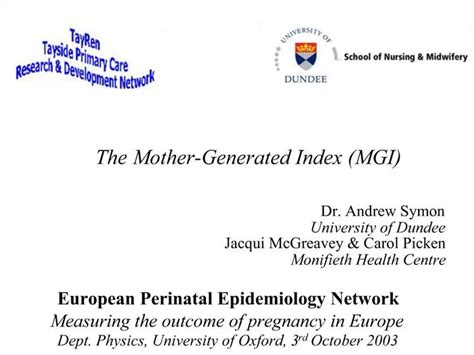 Ppt The Mother Generated Index Mgi Powerpoint Presentation Free Download Id292192