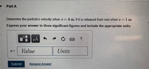 solved a particle moves along a straight path with an