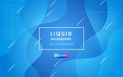 Premium Vector Abstract Blue Liquid Color Background Dynamic Texture