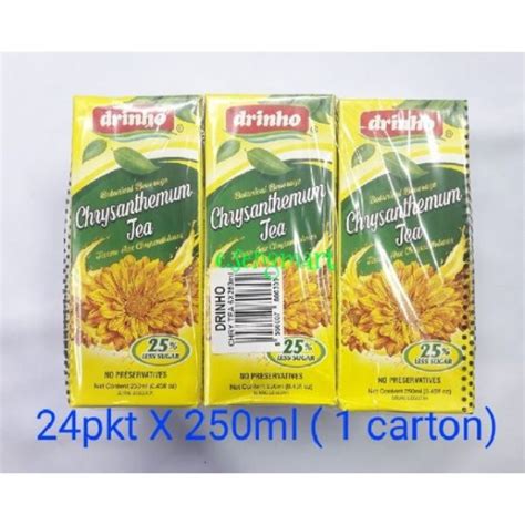 Drinho Teh Bunga 24x250ml Shopee Malaysia