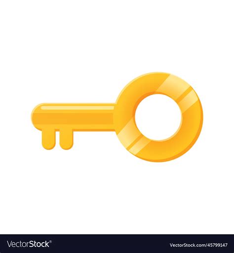 Game Ui Asset Gaming User Interface Key Icon Vector Image