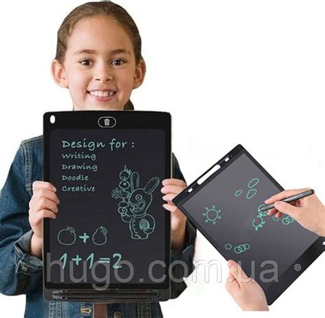 Планшет для малювання 10", LCD Writing Tablet, Чорний / Електронний ...