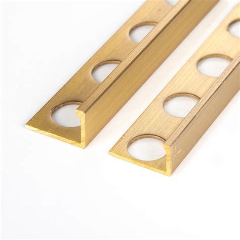 Brass Tile Trim Echotiletrim